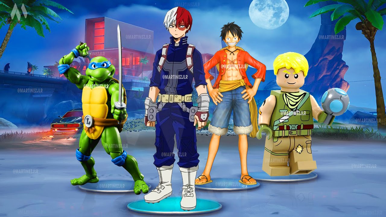 ️ Nuevas Colaboraciones TEMPORADA 4 - TORTUGAS NINJA, SHOTO TODOROKI ...