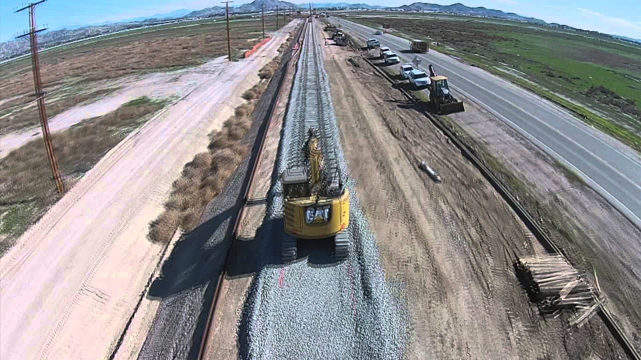 In Progress: 91 Line Extension to Perris Valley - YouTube