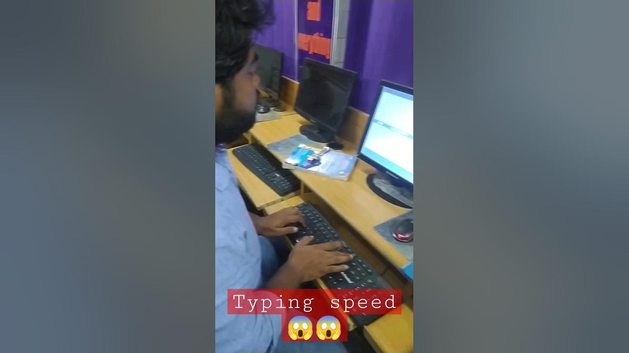 Computer typing speed 😨very fast - YouTube