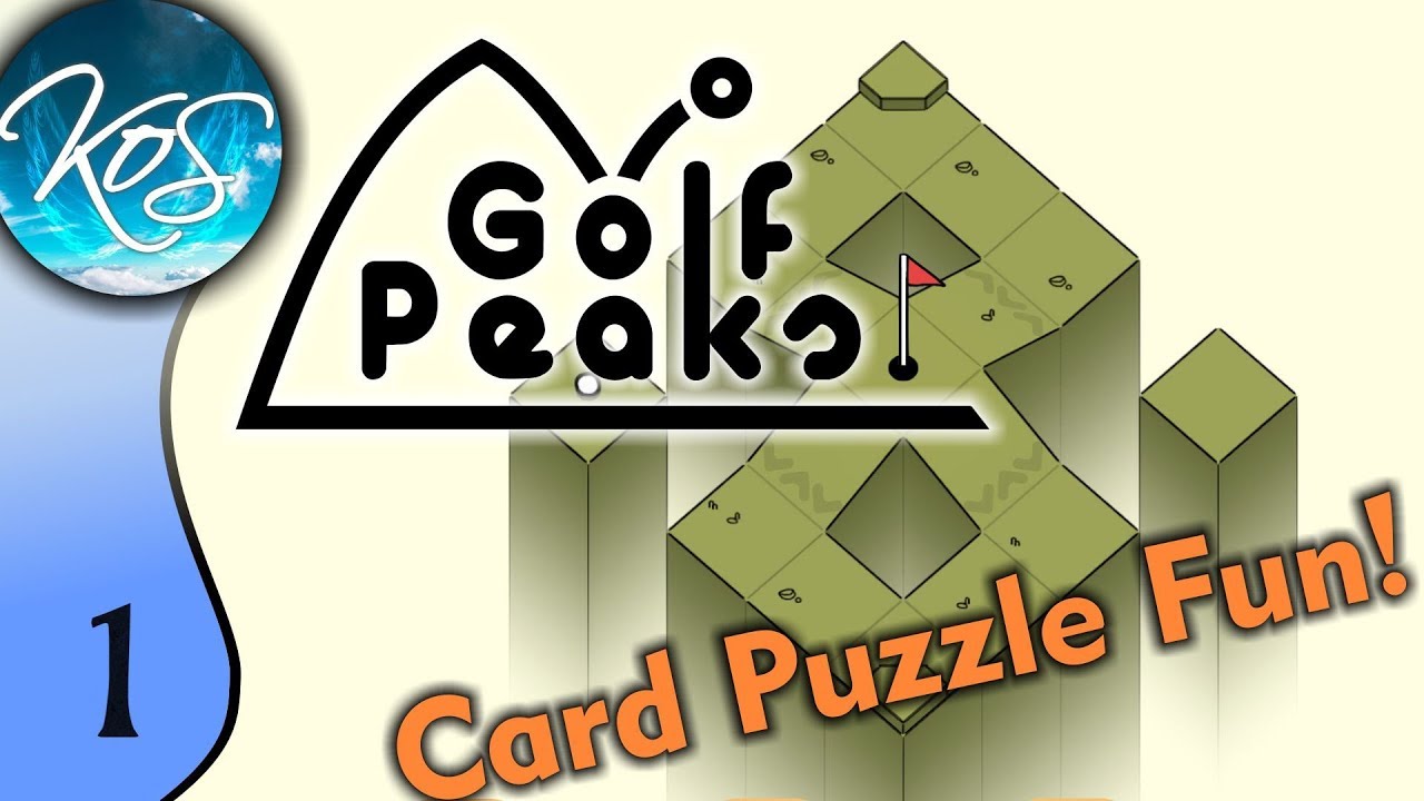 Golf Peaks Ep 1: COMPLETELY NOT ABOUT GOLF! - Puzzle on the go! - First ...