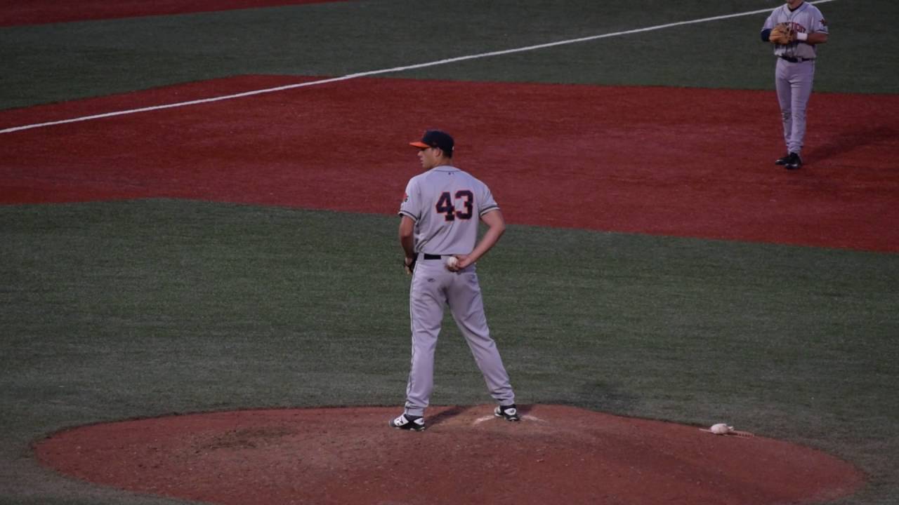 CT Tigers Zac Houston Pitching 7/2/16 HD - YouTube