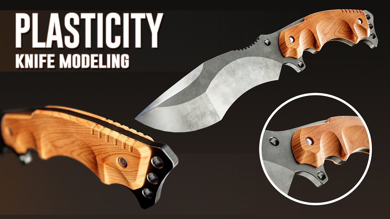 Knife Modeling - Plasticity in English - YouTube