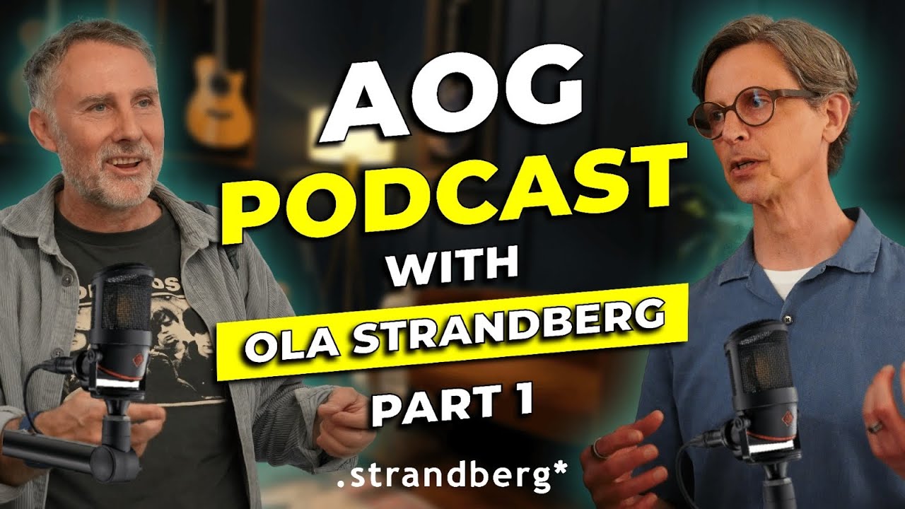 Strandberg Guitars amazing creator Ola Strandberg with Rick ...