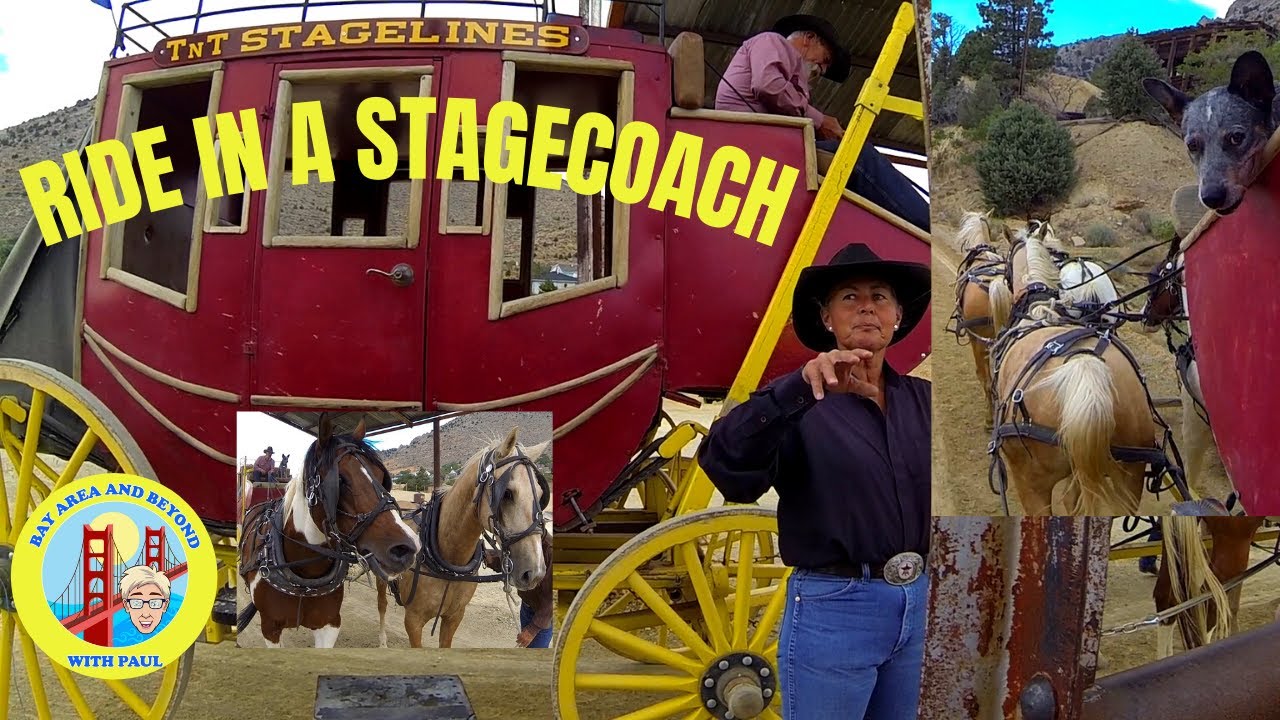 RIDE IN A REAL STAGECOACH in Virginia City, Nevada. - YouTube