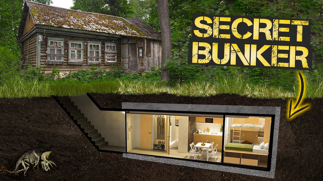 A two-year timelapse of building a secret bunker under a house in the ...