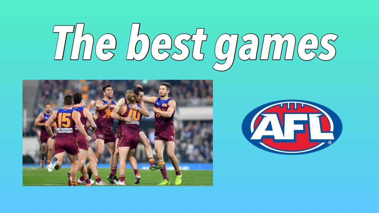 The best AFL games that I have been to - YouTube
