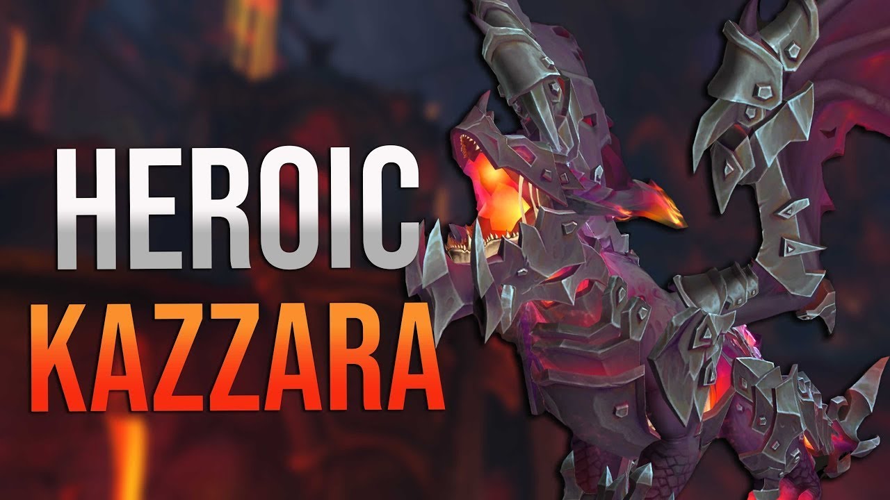 Nyrvana tank Heroic boss [Kazzara, the Hellforged][Aberrus, the Shadowed Crucible] - YouTube