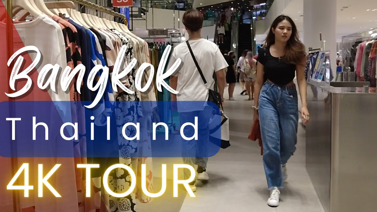 Siam Paragon to MBK Center - 4K Walking Tour - YouTube