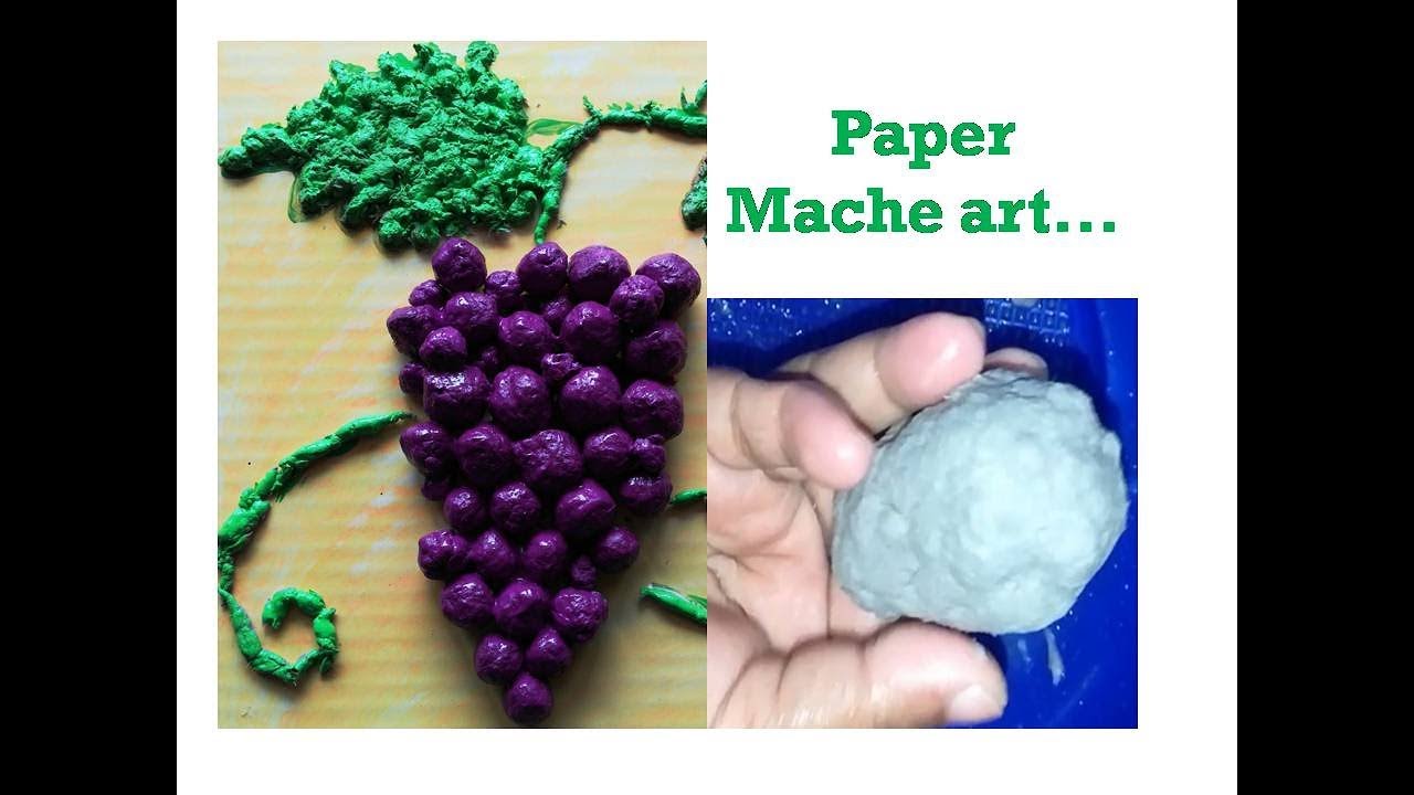 Paper Mache Art || Newspaper mache Craft || Best out of waste - YouTube