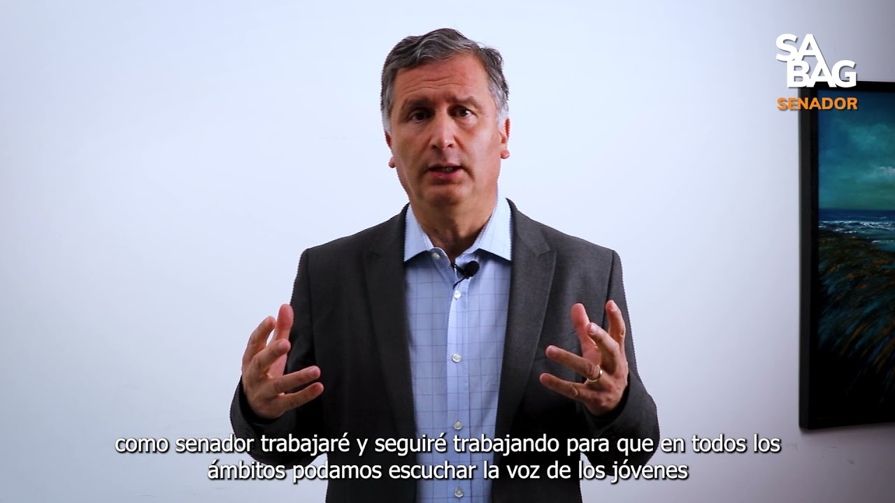 Los Jóvenes - Jorge Sabag, Senador - YouTube
