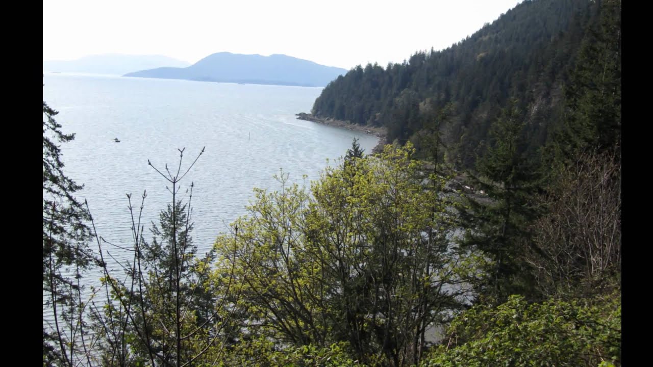 Samish Bay view from Chuckanut Drive, Washington - YouTube