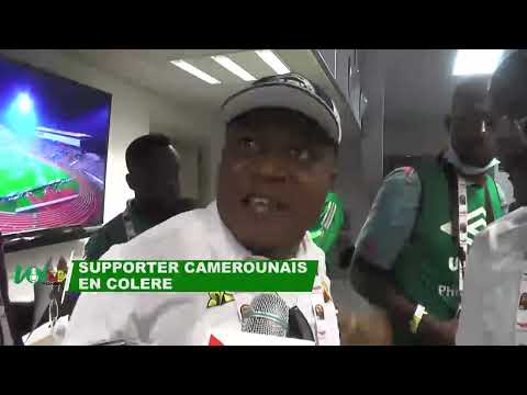 supporter camerounais en colère