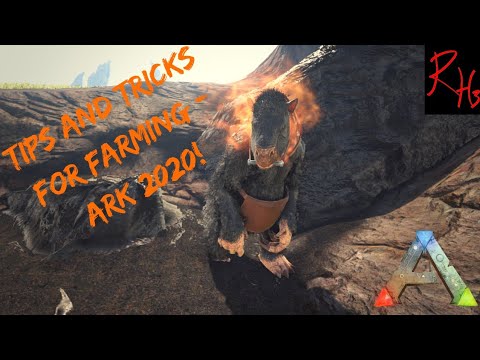 Helpful Farming Tips And Tricks! - Ark Survival Evolved (2020) - YouTube