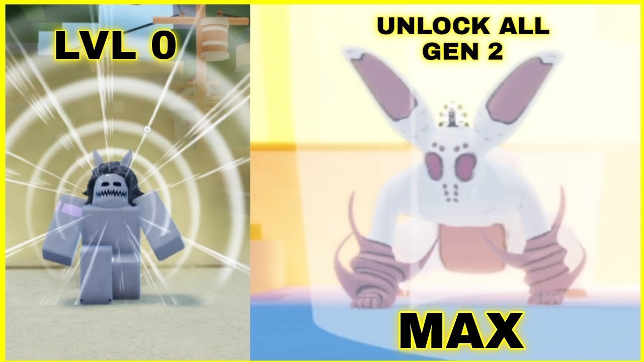 Noob To Pro | I Reached Max Level Tailed And Unlock All Gen 2 Tailed In ...
