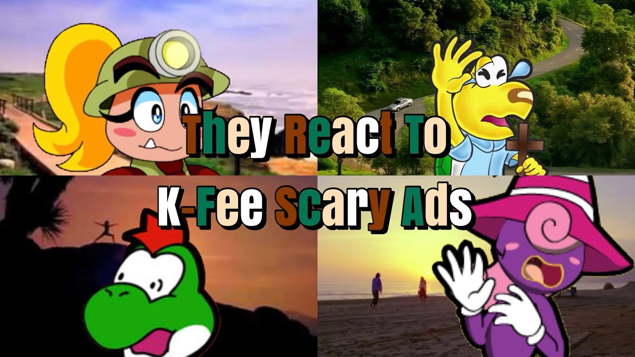 They React To K Fee Scary Ads (Plush Video) - YouTube
