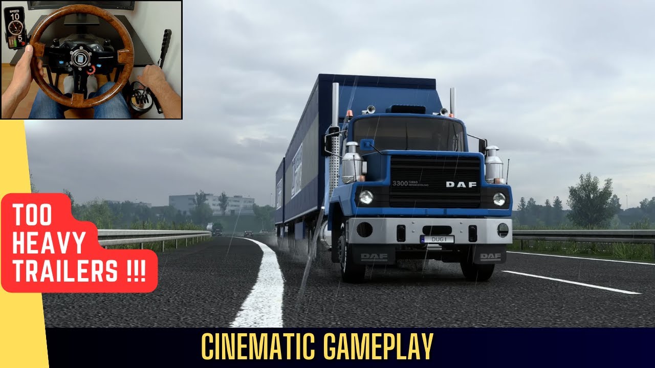 Euro Truck Simulator 2 Old DAF NTT - YouTube