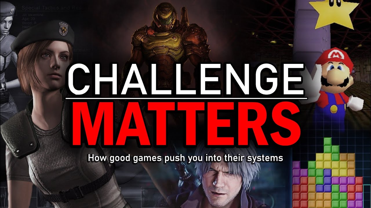 Challenge MATTERS — How good games push you into their systems - YouTube