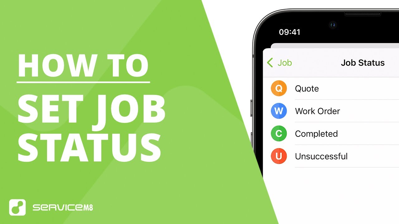 Understanding job statuses in ServiceM8 - YouTube