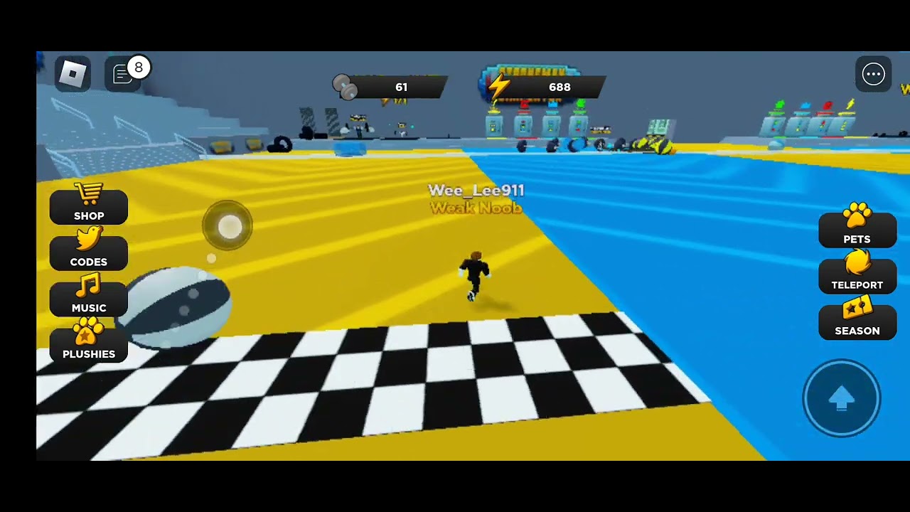 Roblox stong man simulator walkthrough part 1 - YouTube