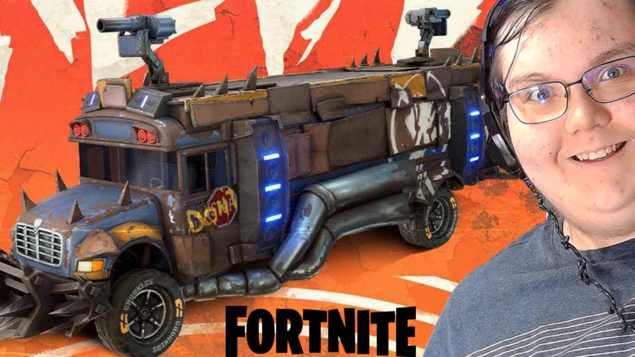 The Nitro battle bus is overpowered!! (Fortnite) - YouTube