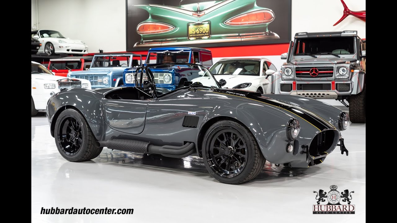 1965 Backdraft Cobra - Custom 427 S Engine - Brand New Build - YouTube