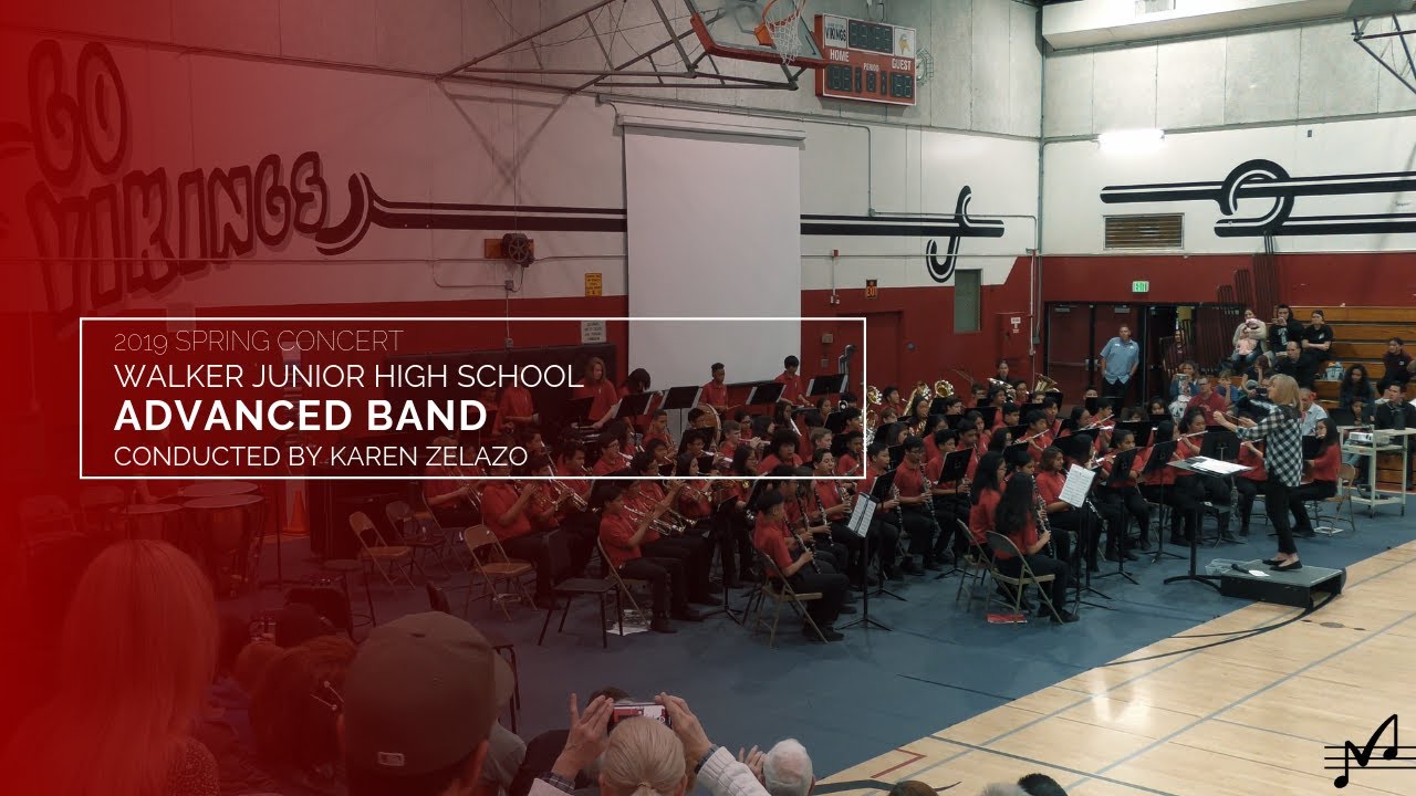 Walker JHS Advanced Band | 2019 Spring Concert - YouTube