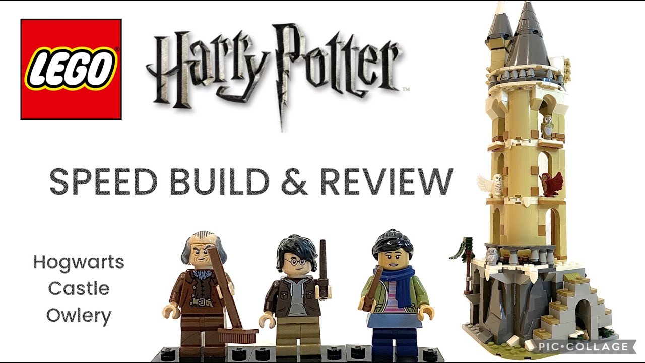 2024 LEGO Harry Potter 76430 Hogwarts Castle Owlery SPEED BUILD ...