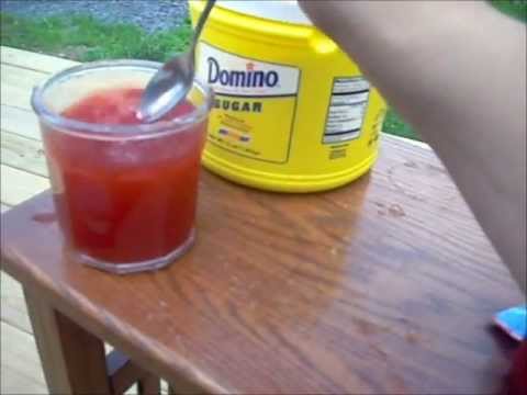 How to make a Skyrim Health Potion (IRL) - YouTube
