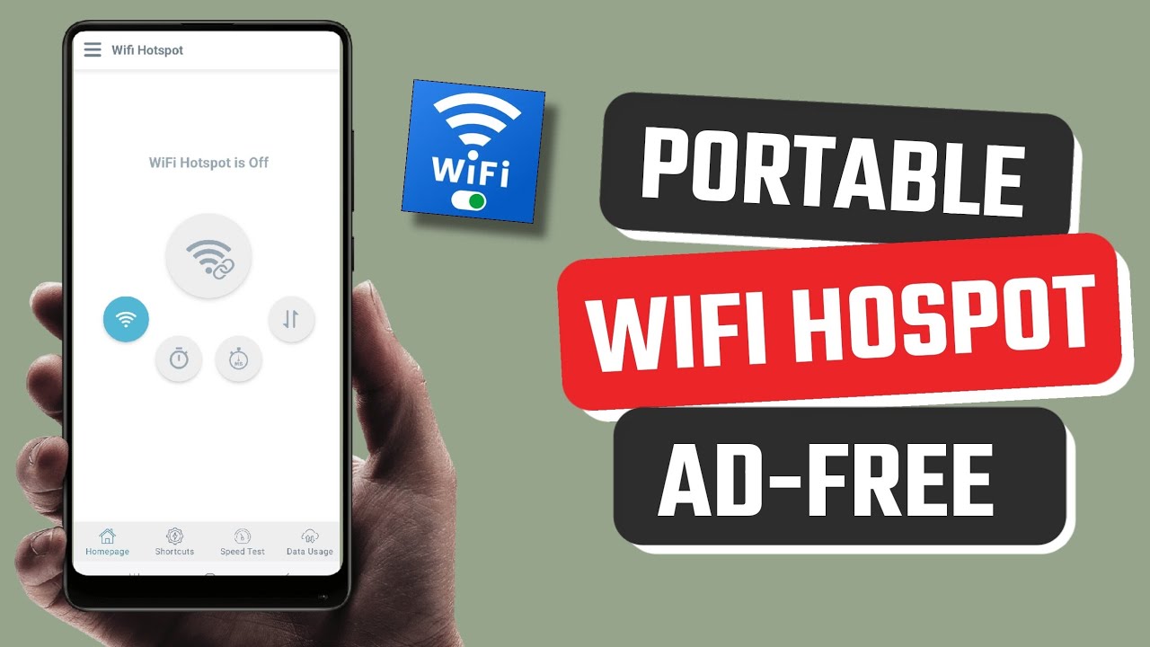 Best Free Portable Wifi Mobile Hospot App for Android - YouTube