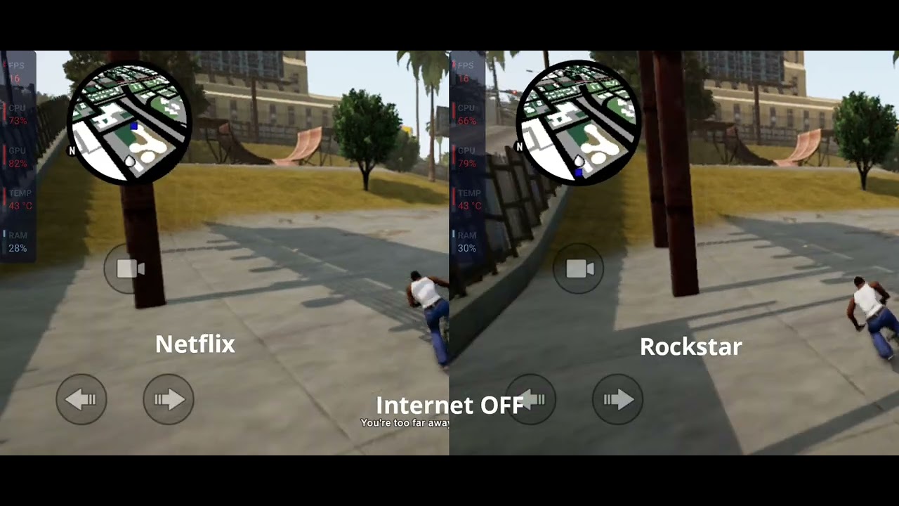 Netflix VS Rockstar | GTA San Andreas The Definitive Edition Android ...