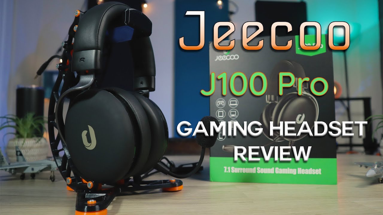 Jeecoo J100 Pro Gaming headset Review!! Great all around headset. - YouTube