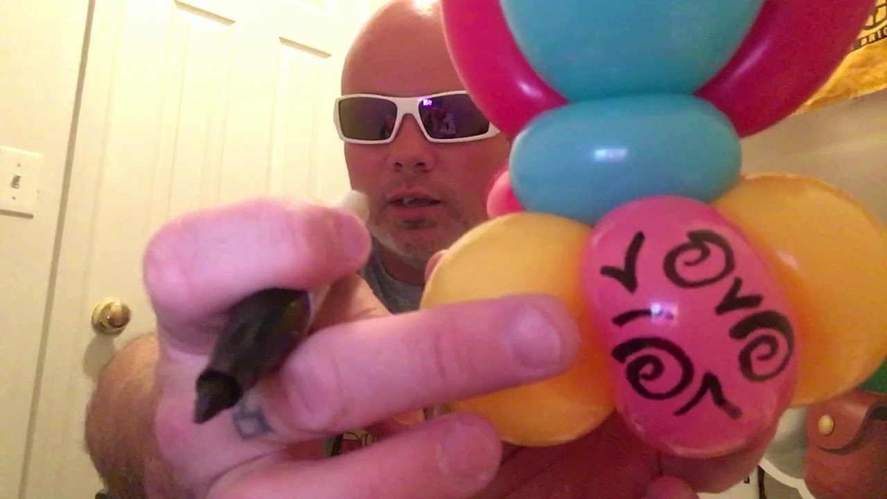 Sally balloon tutorial! - YouTube