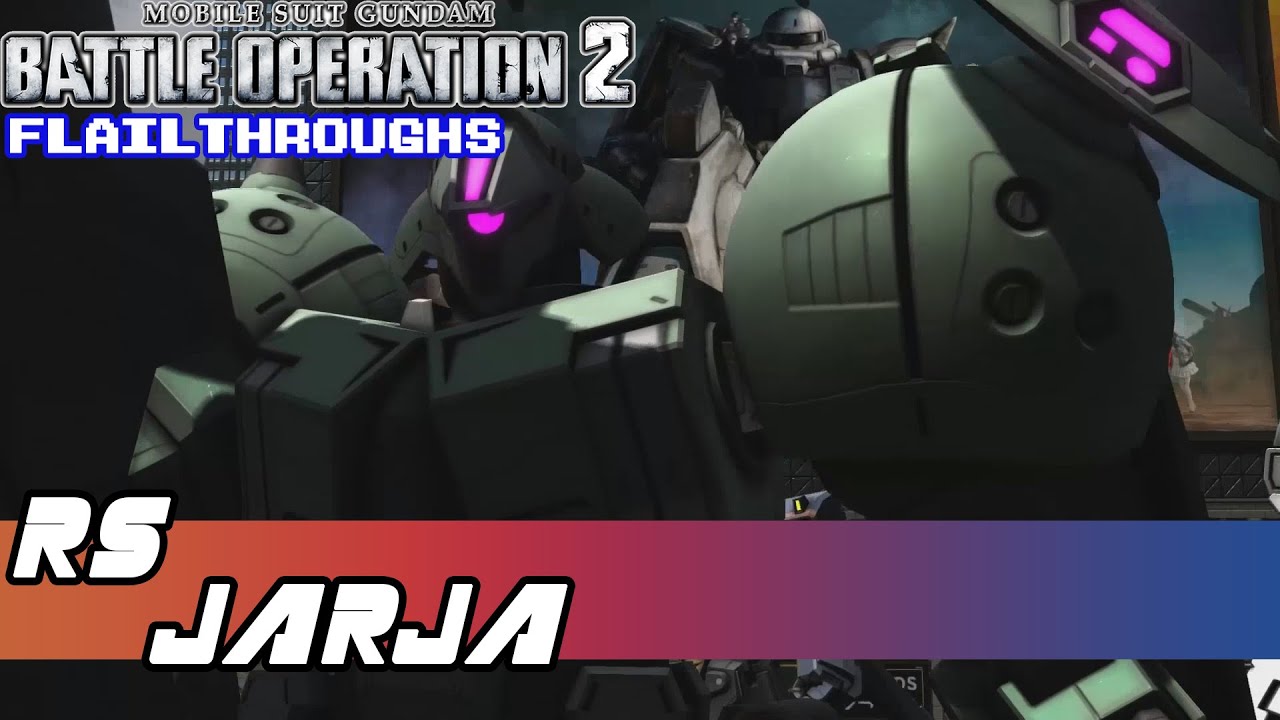 Gundam Battle Operation 2: AMX-104L Rs-Jarja - YouTube