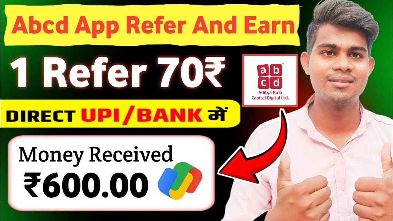 Abcd App Refer And Earn || new earning app today || cashback offer ...