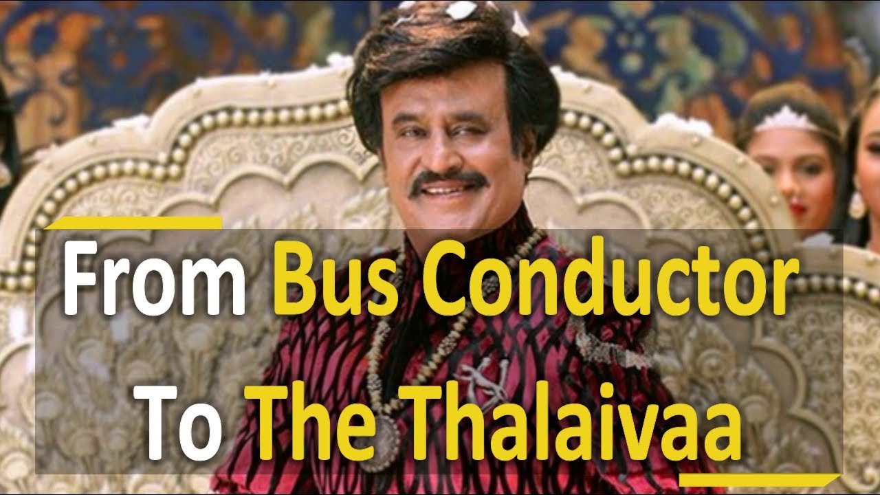 Rajinikanth: From Bus Conductor to The Thalaivaa Of Masses ...