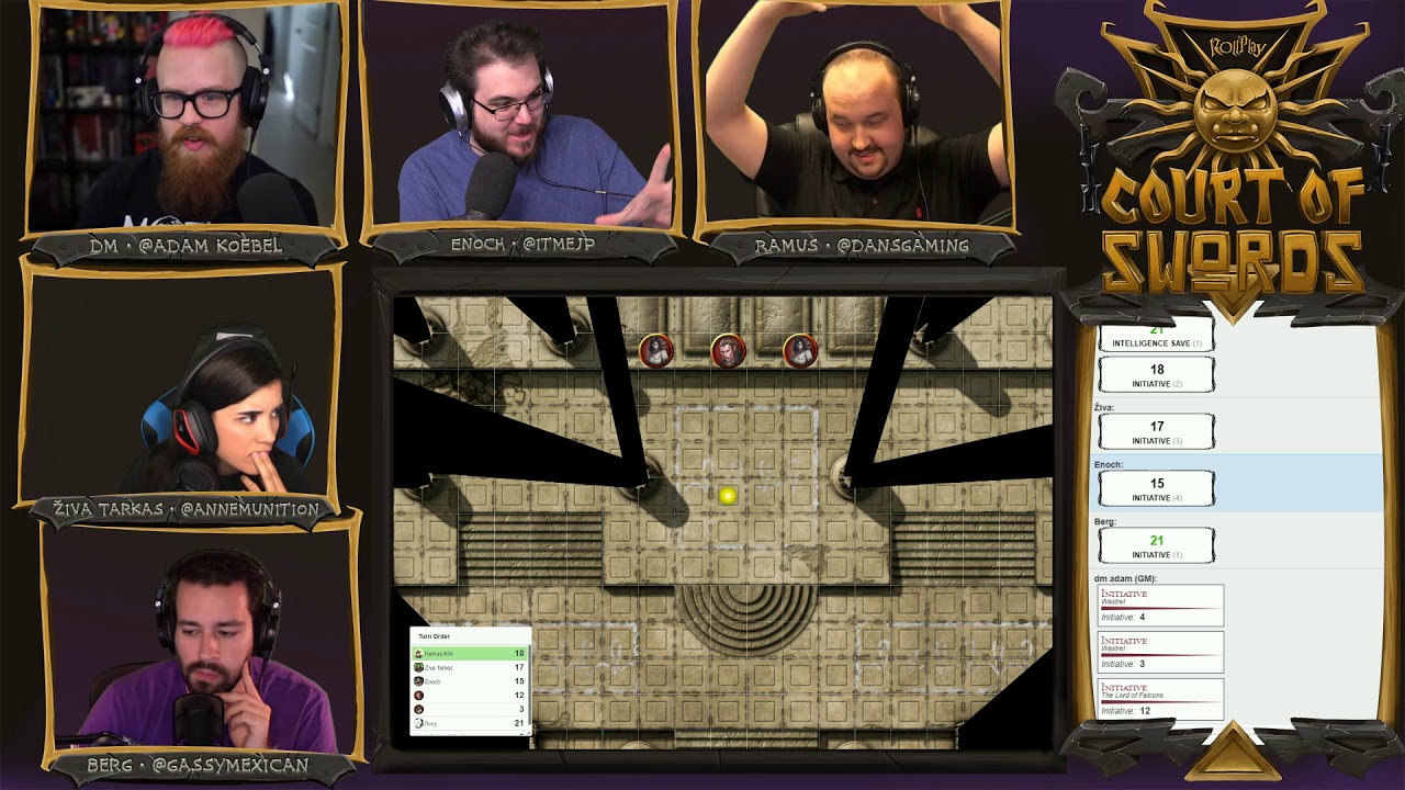 RollPlay - Court of Swords - S3 - Week 47, Part 2 - Gulp - YouTube