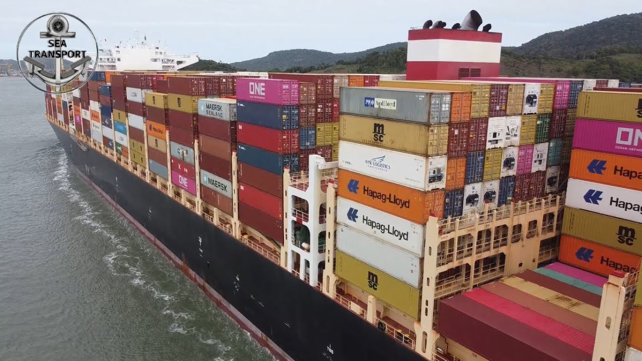STUNNING CONTAINERSHIP MONTEVIDEO EXPRESS PLUS 5 SHIPS FOR YOU ENJOY ...
