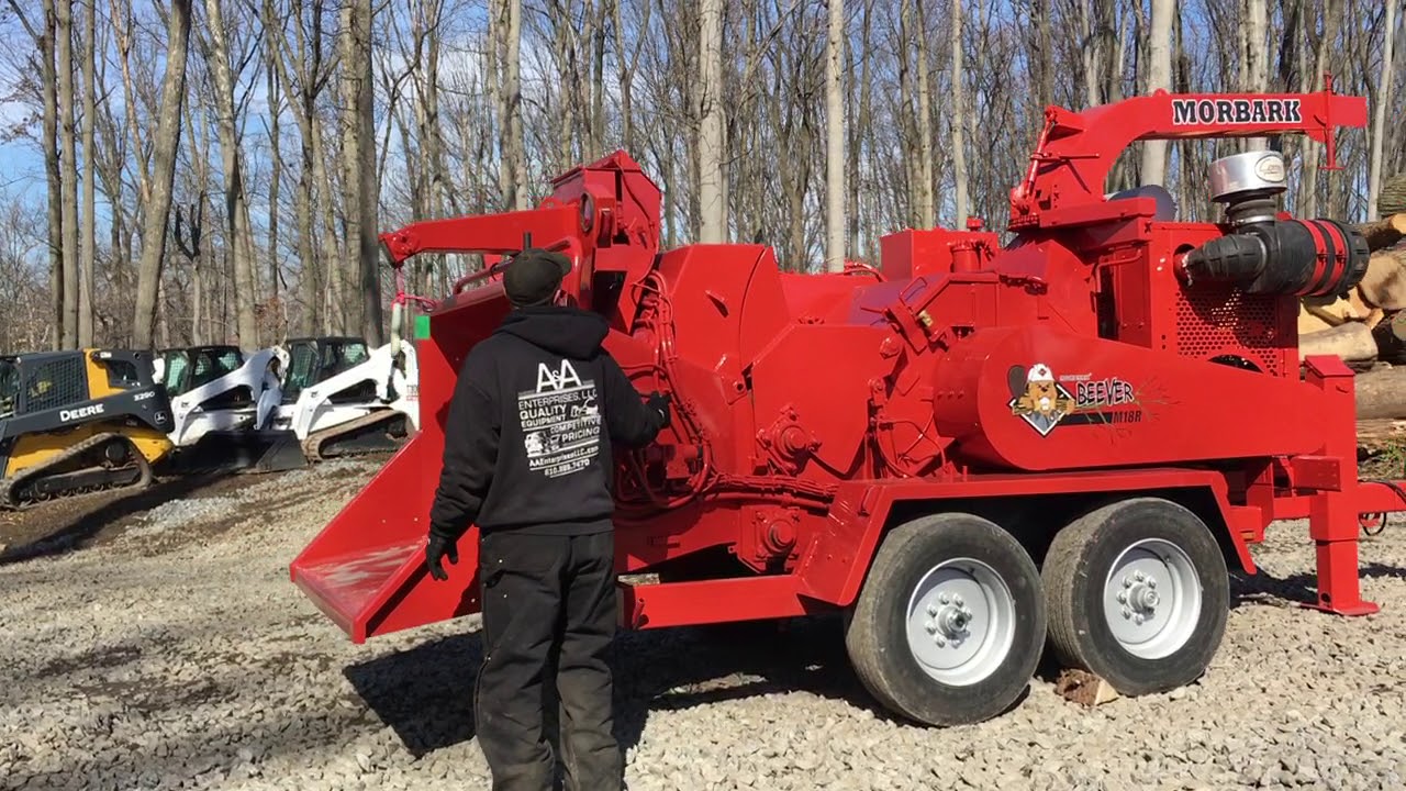 2011 Morbark M18R Chipper Stock #873-929 - YouTube