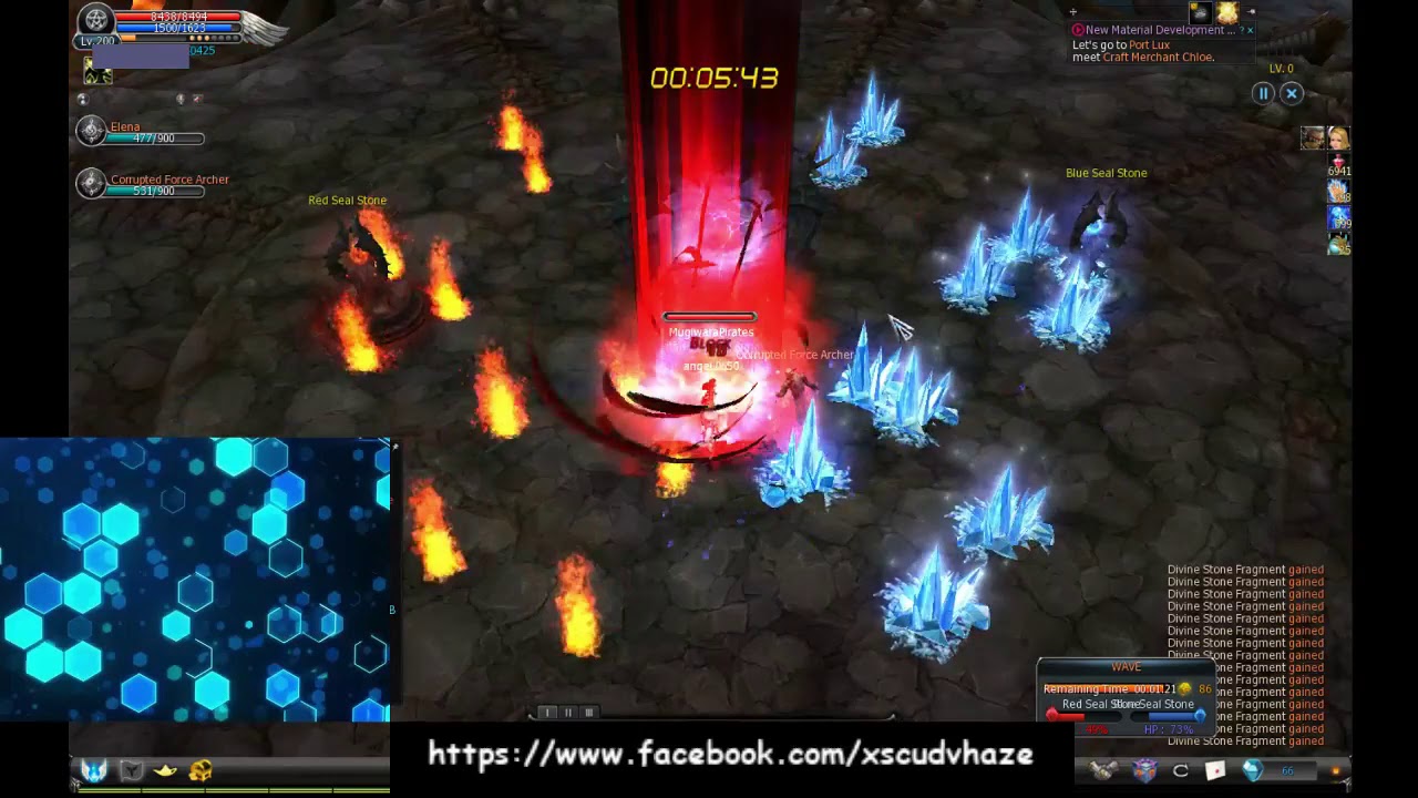 (CABAL PH) Wizard class Glacies Inferna dungeon ice stone run - YouTube
