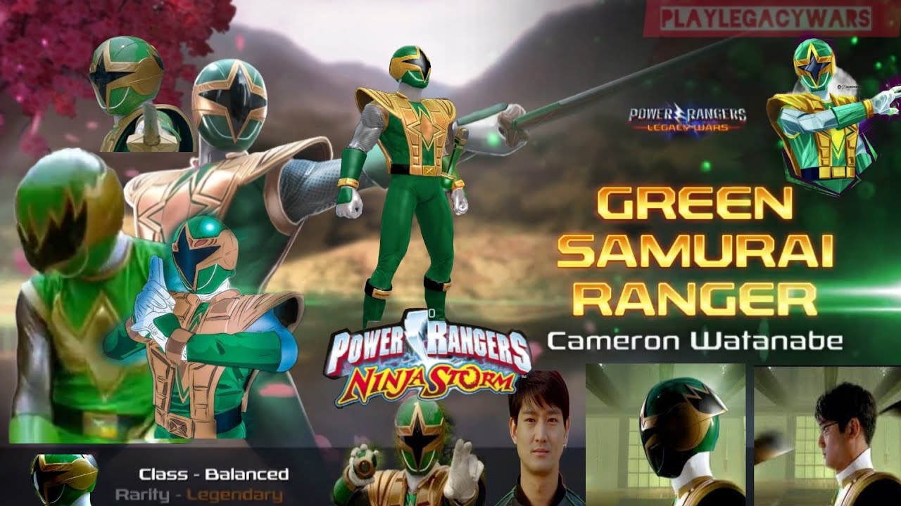 Green Samurai Power! Cameron Watanabe DOMINATES in Power Rangers Legacy ...