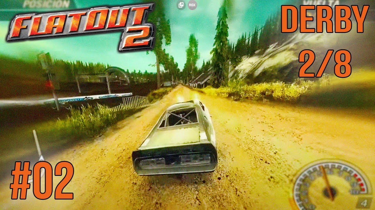 FlatOut 2 - Derby 2/8 copas - Gameplay Full HD #02 - YouTube