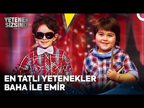 En Tatlı Yarışmacılar: Baha ile Emir | Yetenek Sizsiniz Türkiye