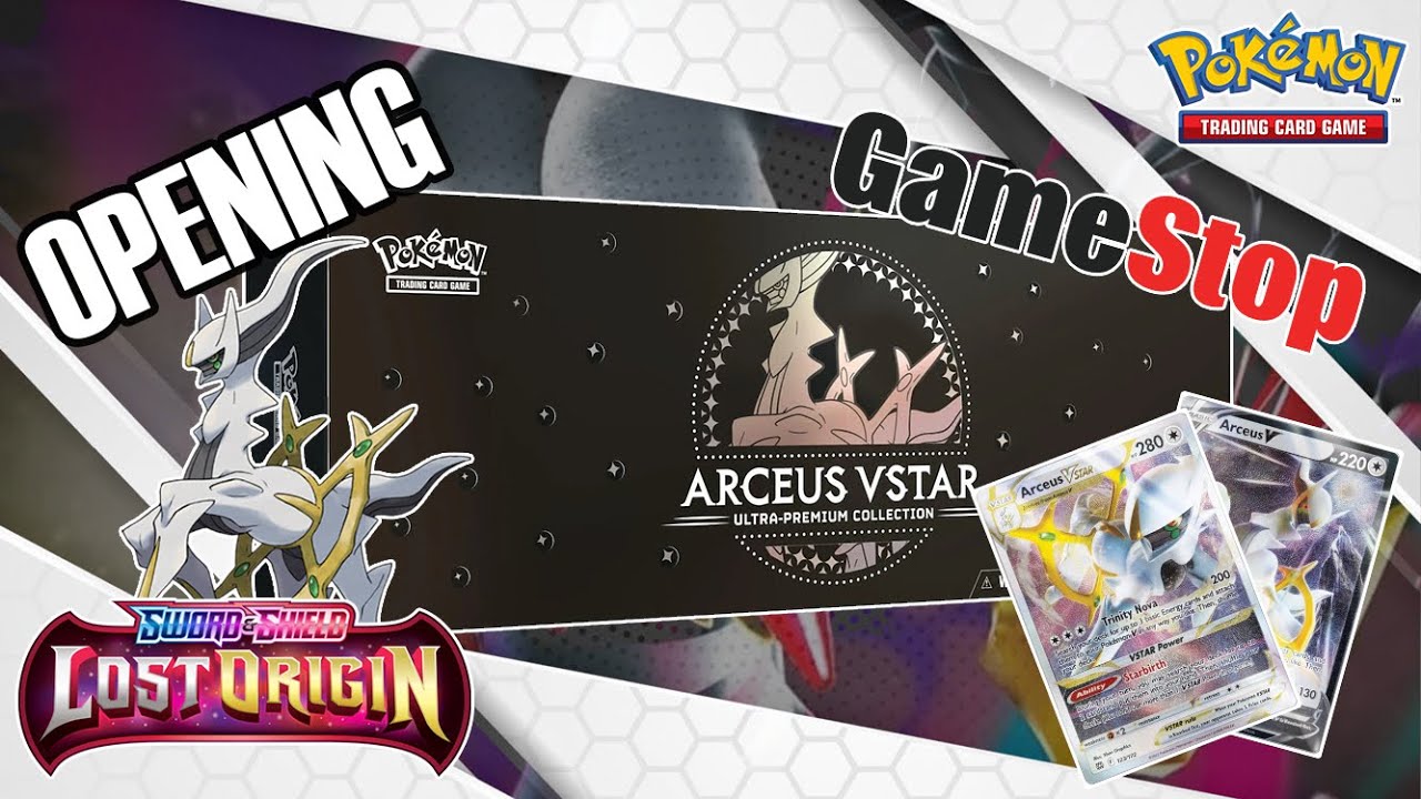 IS THAT REALLY METAL?! Lost Origin: Arceus VSTAR Ultra-Premium ...