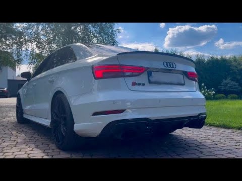 Audi RS3 Downpipe Sound! - YouTube