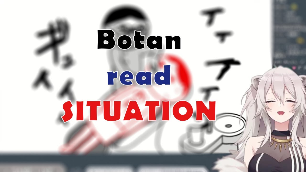 How Botan read the Situation like the Lion do...... - YouTube