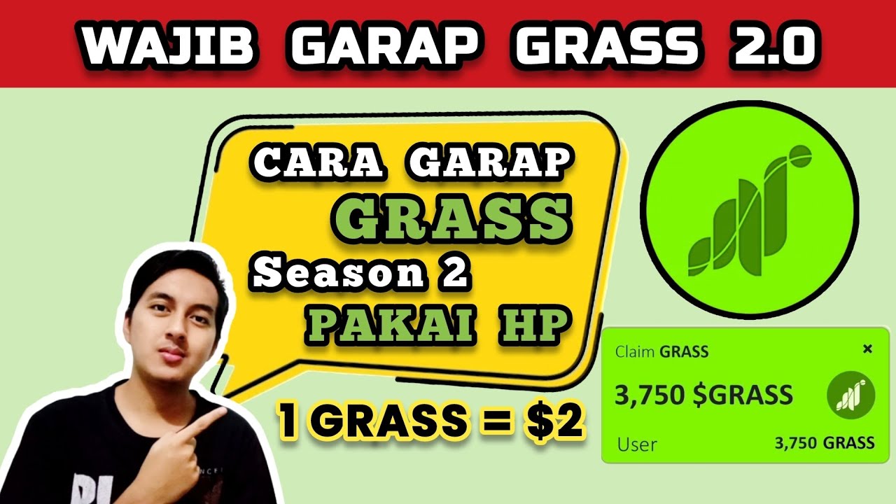 📌 INI DIA‼️ CARA GARAP AIRDROP GRASS SEASON 2 SAMPAI ELIGIBLE‼️ - YouTube