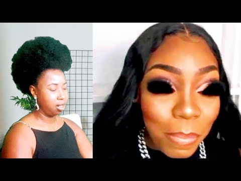 Eyelash Extensions Gone Wrong ? New Style or Fashion. - YouTube