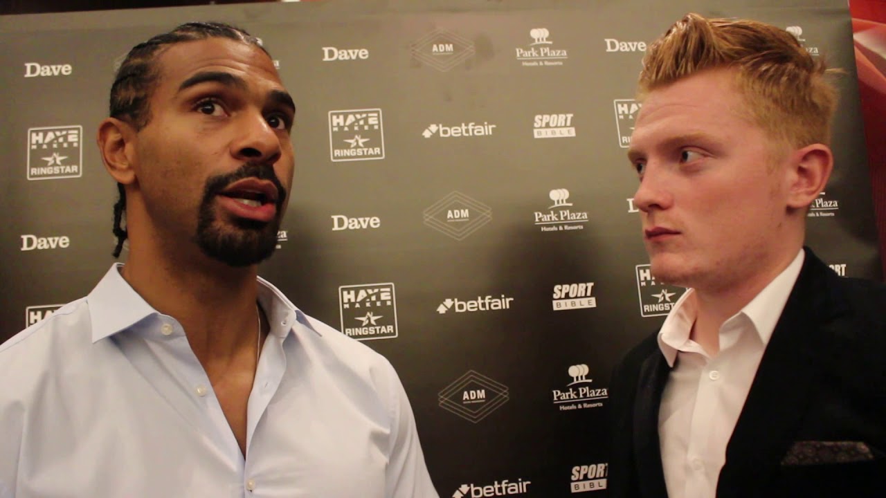 'JOSHUA IS NOT ON MY RADAR!'DAVID HAYE ON JOSHUA,JOYCE-LEWISON,VENOM ...