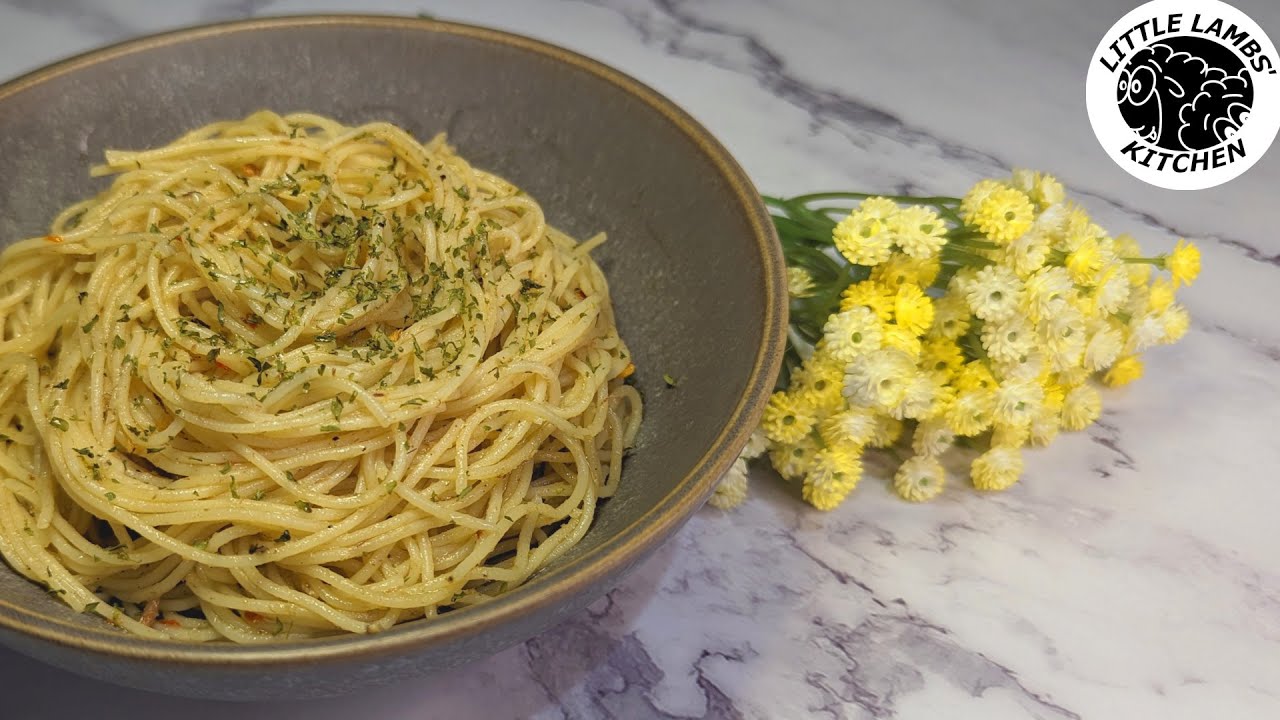 Quick & Easy One Pan Garlic Butter Anchovy Angel Hair Pasta Recipe ...