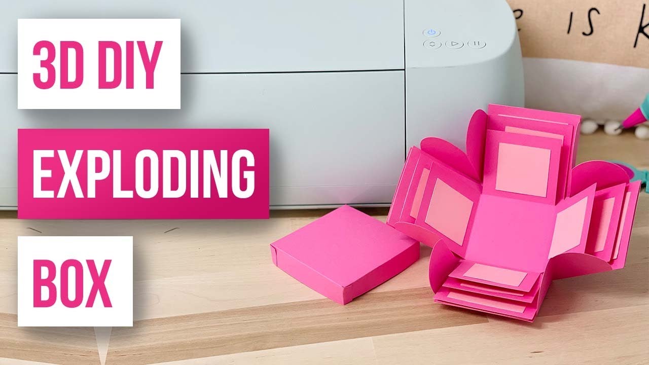 📦 3D DIY Exploding Box - YouTube